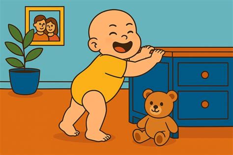 Etapas Del Desarrollo Psicomotor Del Bebé