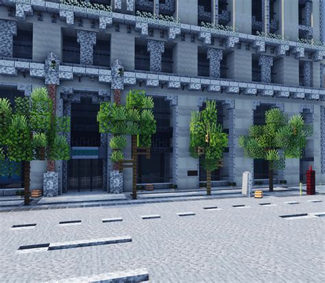 Minecraft 90 West St Sidewalk Minecraft City Minecraft Architecture