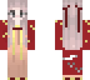 Girl Chinese Style Minecraft Skins