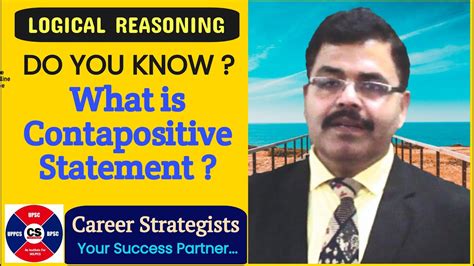 What Is Contrapositive Statement In Mathematical Reasoning Youtube