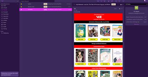 Purple Haze Theme For Mailspring Themes Mailspring Community