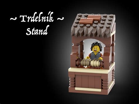 Lego Moc Trdelník Stand By Mikeybrickalloti Rebrickable Build With