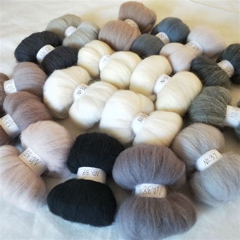 Wfpfbec Diy Wool Roving Fiber Combed 100 Wool Mer Vicedeal