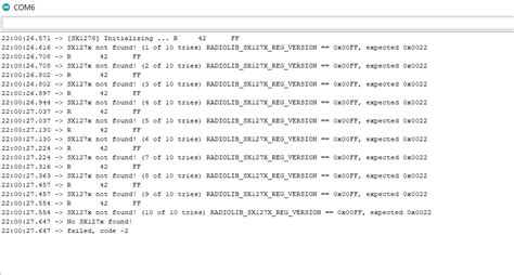 Sx1272 Not Found On Arduino Due With Sx127xo · Issue 536