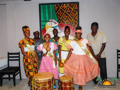 2019 Miss Garifuna San Pedro Contestants Officially Sashed At Casa