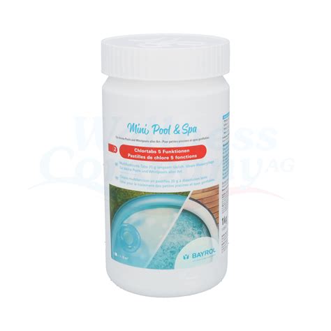 Easy Pool And Spa Multifunctional Chlorine Tablets 20g From Bayrol 1 Kg