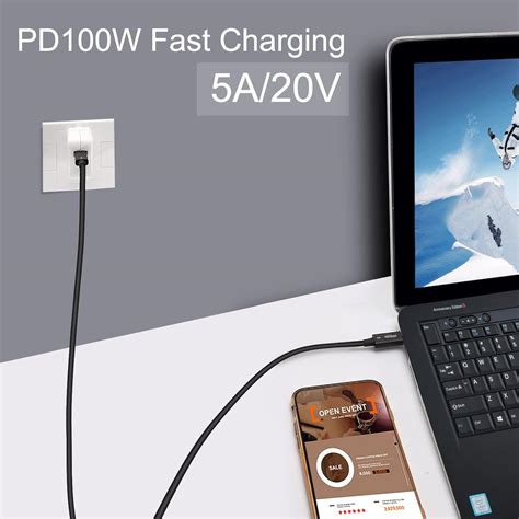 Thunderbolt To Thunderbolt Cable M Ft Bolaazul Tb Cable Usb C To Usb C Compatible