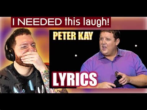 Peter Kay MISHEARD LYRICS Reaction Peter Kay The Tour That Didn T Tour Tour REACTION YouTube