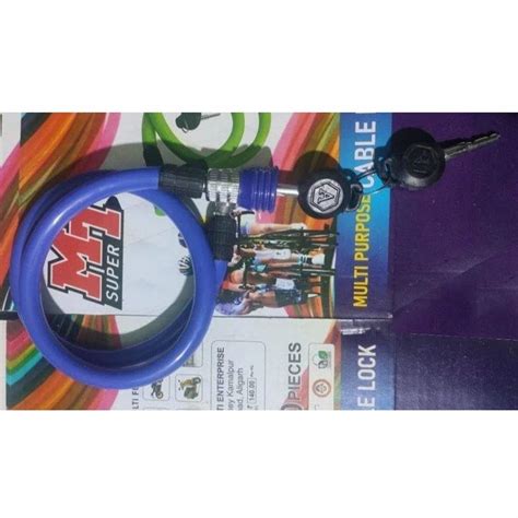 Mt Super Bike Cable Lock At Rs 44piece Wire Lock For Bike In Aligarh