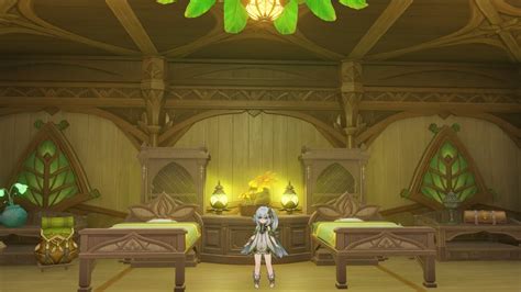 Sumerian Bedroom Made By 2 Sets Genshin Impact Serenitea Pot Build