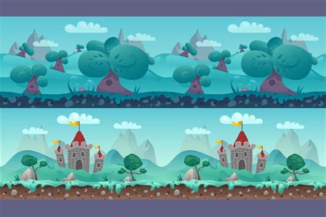 parallax 2d backgrounds