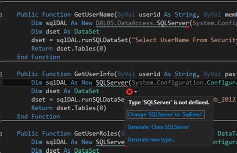 Asp Net Why Is SQL Server Not Recognized Even Though I Ve Got A