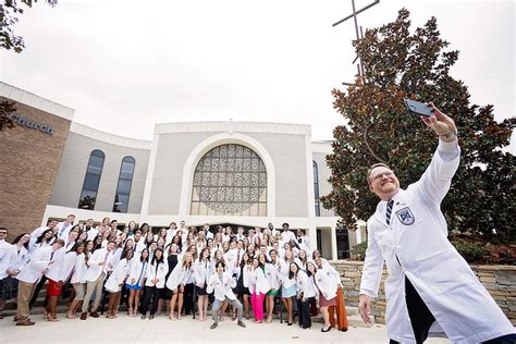 Mcwhorter School Of Pharmacy Hosts White Coat Ceremony For Class Of 2027