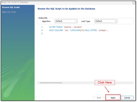 How To Add A New Column In An Existing Table In Mysql