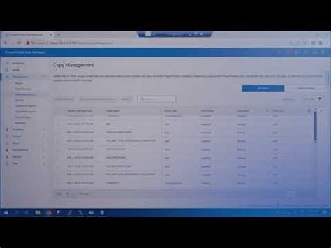 Centralized Backup Copy Management Via PPDM UI Videos Dell