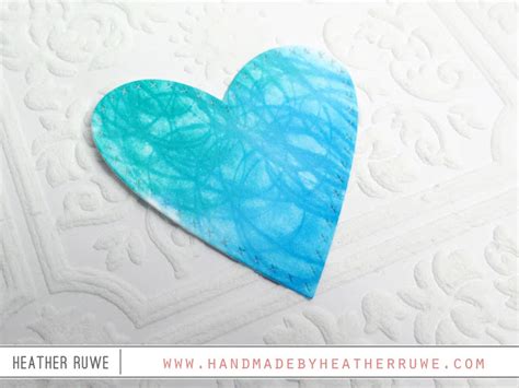 Scribbling Technique Plus Video Handmade By Heather Ruwe