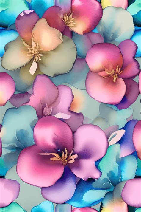 Seamless Watercolour Texture Design · Creative Fabrica
