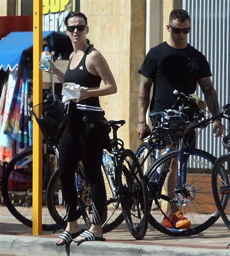 Katy Perry Booty In Leggings Out In Perth Australia November 2014