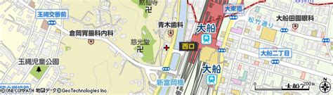 神奈川県鎌倉市岡本1丁目1 2の地図 住所一覧検索｜地図マピオン