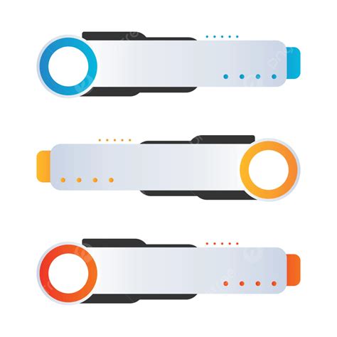 Infographic Text Box Table 3 Steps Frame Free Elements Vector