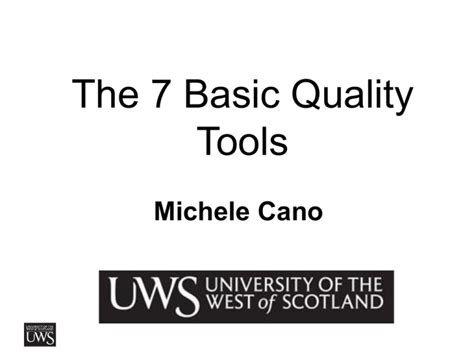 7 Basic Quality Tools Ishikawas Methods For Process Improvement