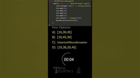 List Remove Method Overloading Behavior With Wrapper Interviewtips Coding Javacodinginterview