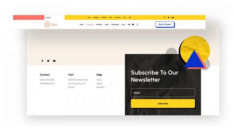 Headers And Footers Just Another Elegant Themes Examples Sites Site