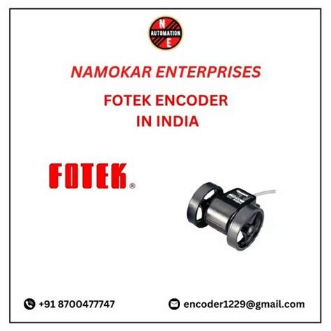Black Fotek Encoder Dealer Supplier In India For Industrial At ₹ 6500 Piece In New Delhi