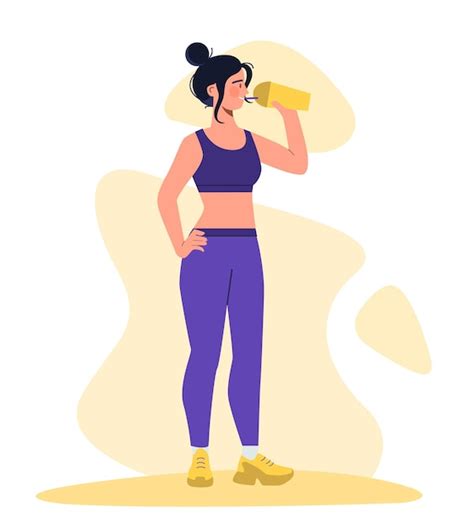 Premium Vector Sport Person Concept Active Lifestyle And Training