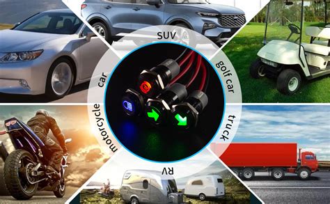 Tianwidjew 12v Led Indicator Small Light Waterproof 12