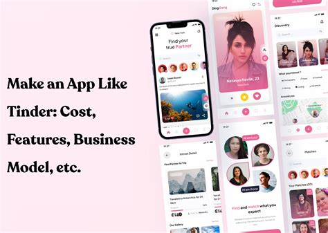 How To Successfully Make A Dating App Like Tinder Its Cost Features