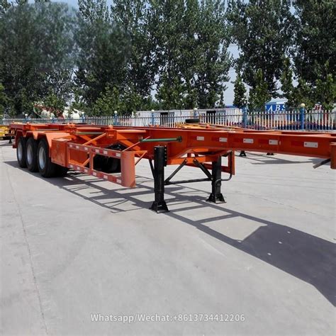 3 Axles 40ft Container Trailer Chassis