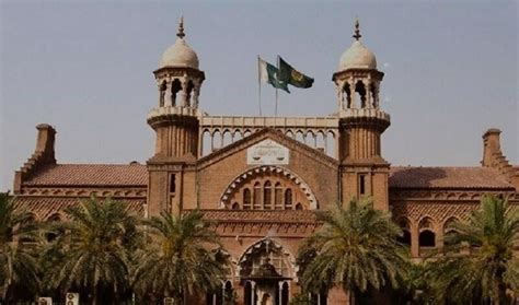Lhc Issues Notices On Plea For Case Details Against Pti Lahore