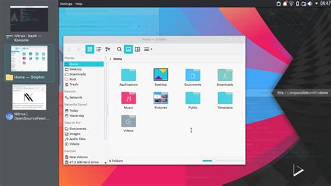 Nitrux Os Screenshots