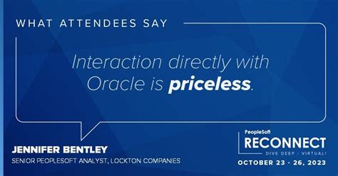 Quest Oracle Community On Linkedin The 1 Virtual Peoplesoft Conference Starts Monday Dont