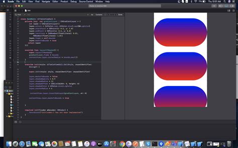 ios gradient isn t filling uitableviewcell stack overflow