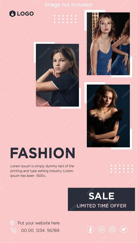 Premium Vector Fashion Sale Instagram And Facebook Story Template