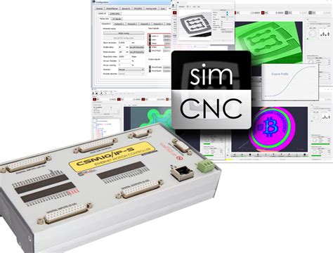 6 Axis CNC Control System CSMIO IP S Board With SimCNC Software CS Lab