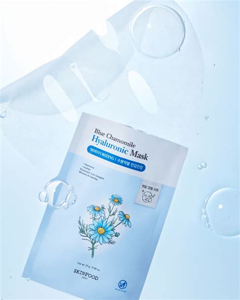 스킨푸드 New 수분이 콸콸콸💦 수분홍수 터졌어요🫢 극강 수분감으로 큰 사랑받는 블루 캐모마일 라인 피부 홍수 터지는