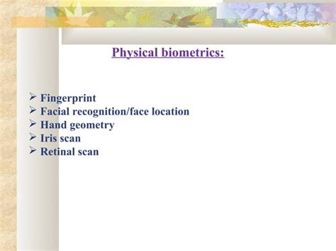 Introduction To Biometrics Ppt Computing Technology And Computing