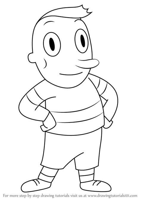 How To Draw Leonard Helperman From Teacher S Pet Teacher S Pet Step By Step