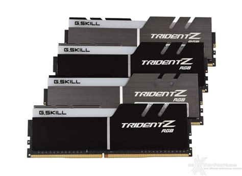 G Skill Trident Z Rgb 3600mhz 32gb 4 Specifiche Tecniche E Spd Recensione