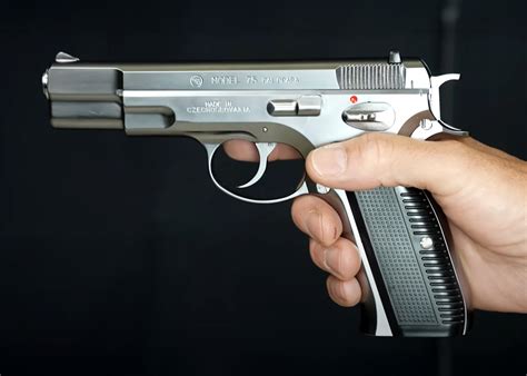 Mach Sakai Marushin Cz75 Cartridge Ejection Type Silver Abs Gbb Popular Airsoft Welcome To