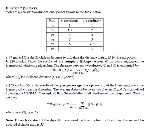 solved question 2 [50 ﻿marks]you are given six