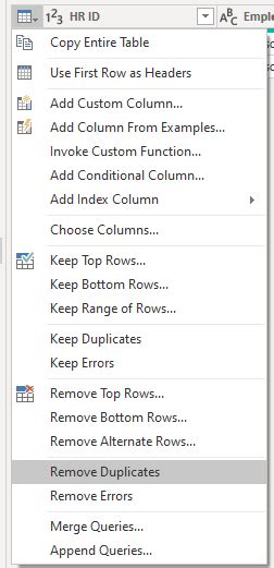 solved remove duplicates based on another column value microsoft
