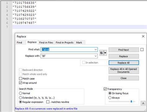 Replace How To Put The Same Character In The Beginning Of All Rows Using Regex Stack Overflow