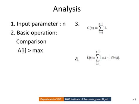 Design And Analysis Of Algorthimcse Study Material Ppt