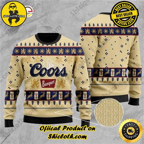Coors Banquet Christmas Beer Sweater Shicloth
