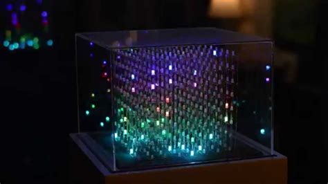 8x8x8 RGB LED Cube Awesome Demo YouTube