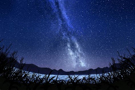 Night Sky 4k Wallpapers Top Free Night Sky 4k Backgrounds